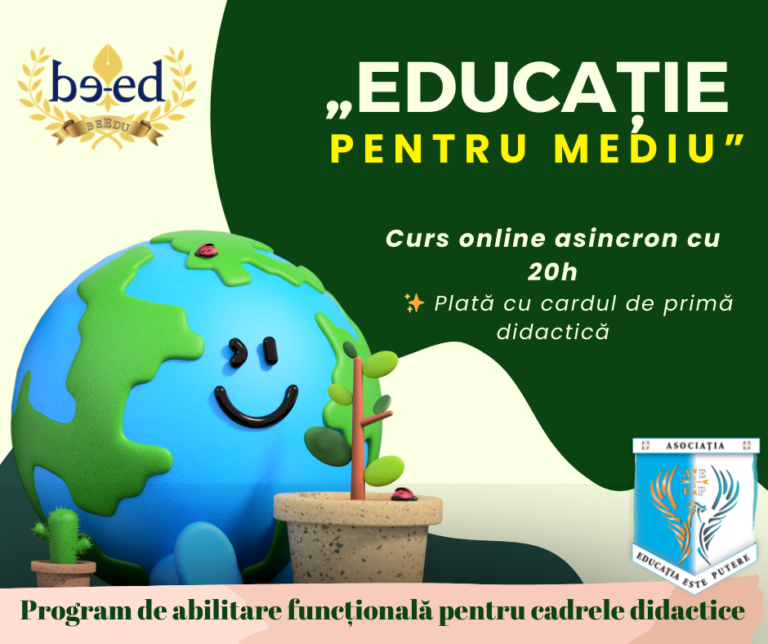 Educație pentru Mediu – Cursuri BeEdu